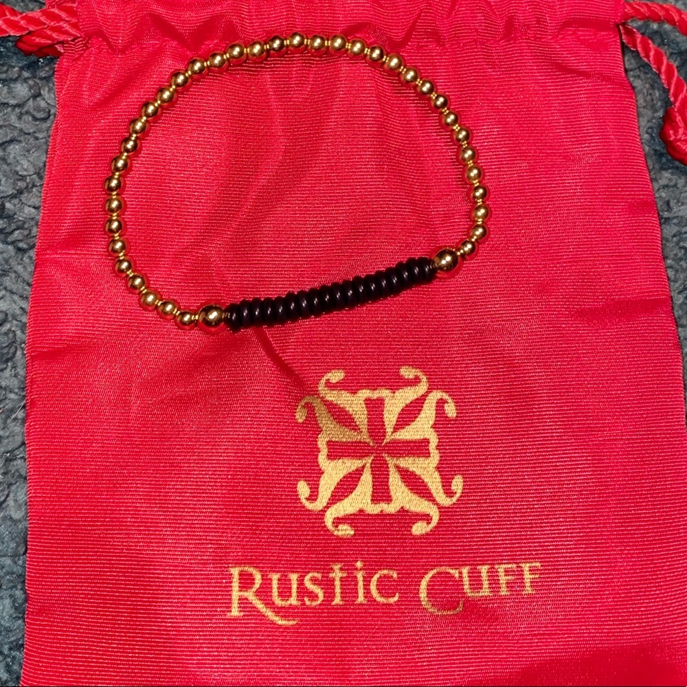 Rustic Cuff Bracelet - Gem